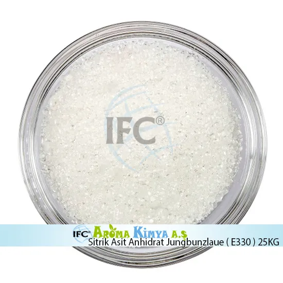IFC Aroma Kimya Gıda San. Tic. A.Ş |Sitrik Asit Anhidrat Jungbunzlaue ...
